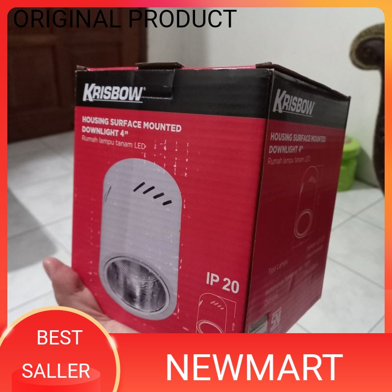 Jual Housing Lampu Kanopi Downlight Gantung Krisbow Original Ace ...