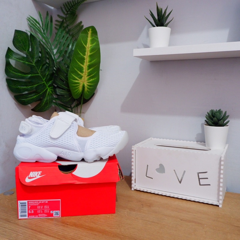 Jual Nike air rift original full white | Shopee Indonesia