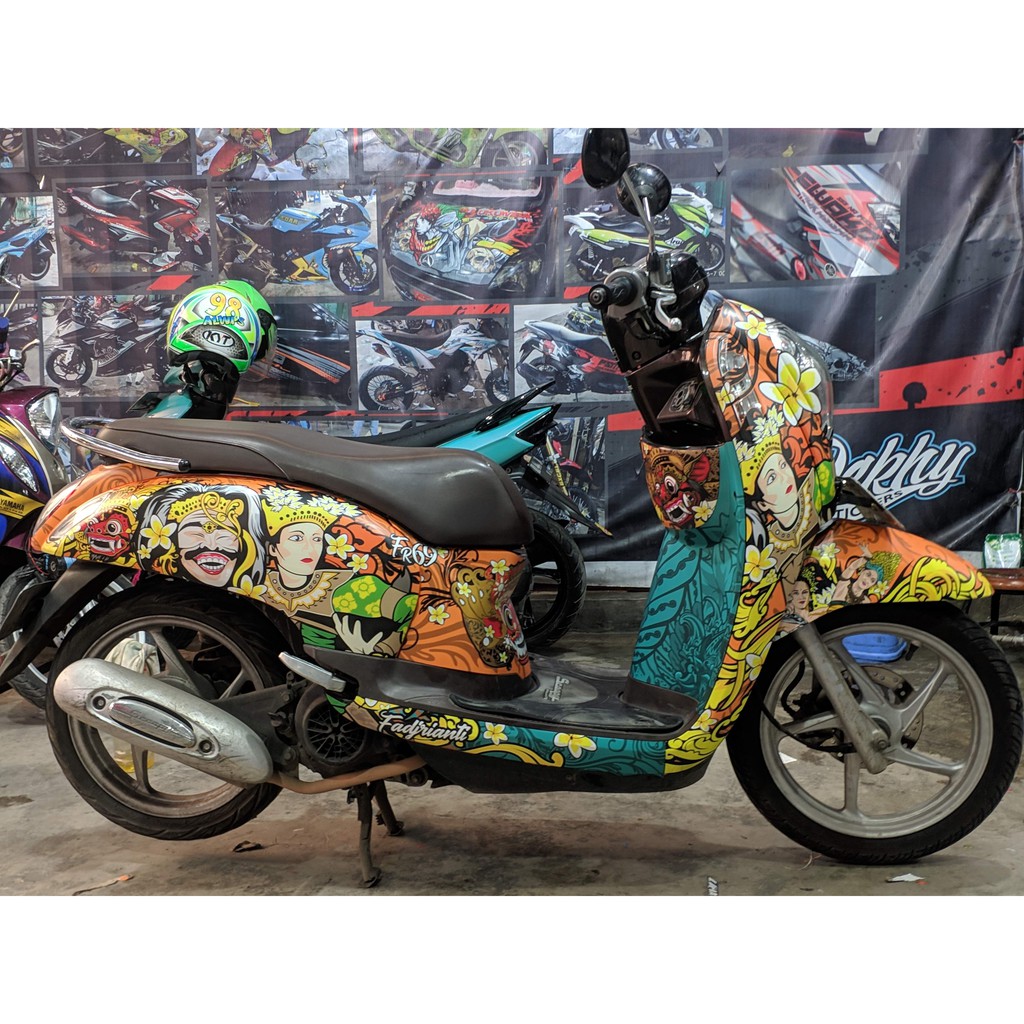 Jual Stiker Scoopy fi 2018 Decal Scoopy Fullbody Scoopy fi 2018 Premium ...