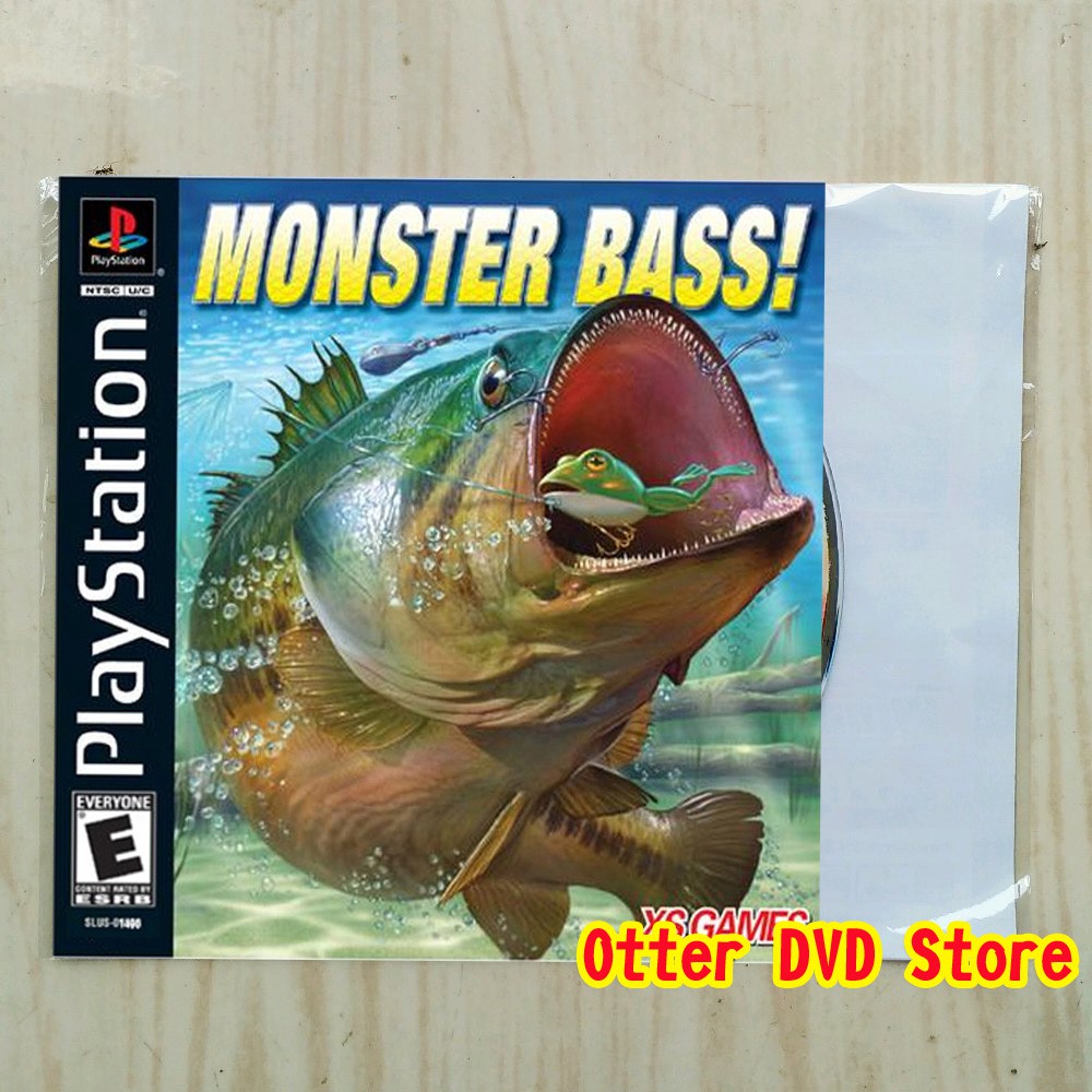 Jual Kaset CD Game Ps1 Ps 1 Monster Bass | Shopee Indonesia