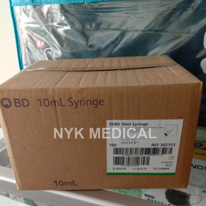 Jual BD/ Syringe BD 10 cc With Needle 21G | Shopee Indonesia