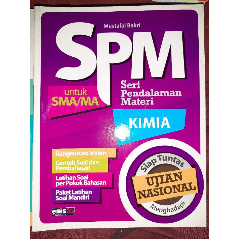 Jual SPM KIMIA ERLANGGA KELAS 12 / 3 SMA UN SBMPTN | Shopee Indonesia
