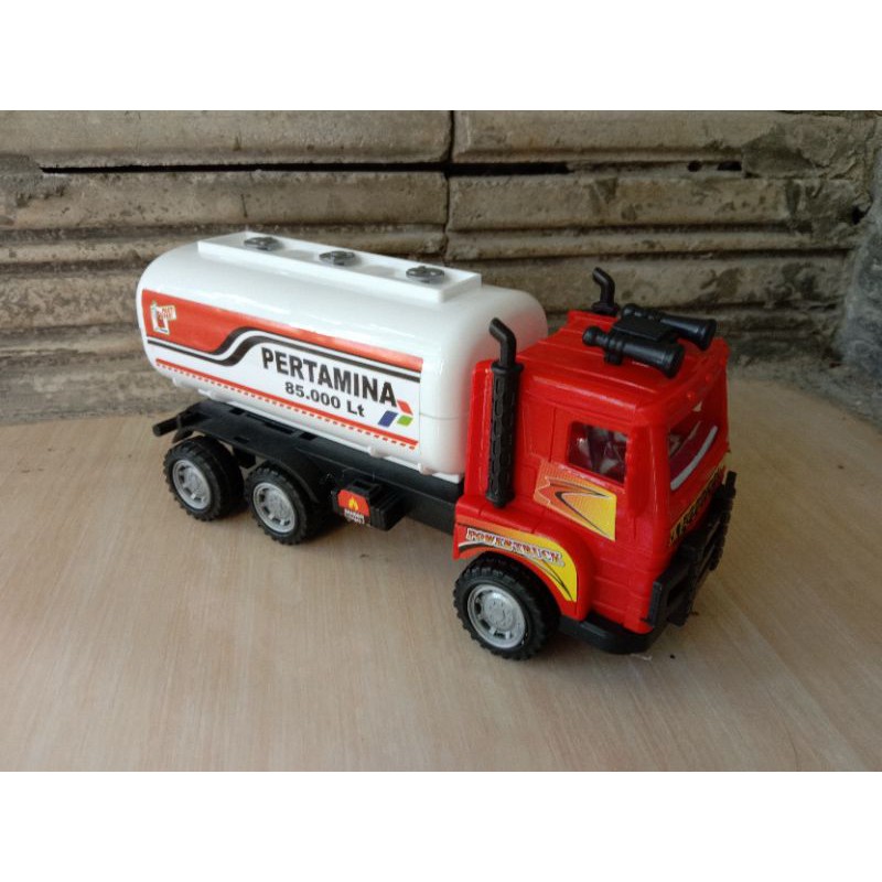 Jual Mainan Truck Tangki Pertamina Fullback Mini Murah | Shopee Indonesia