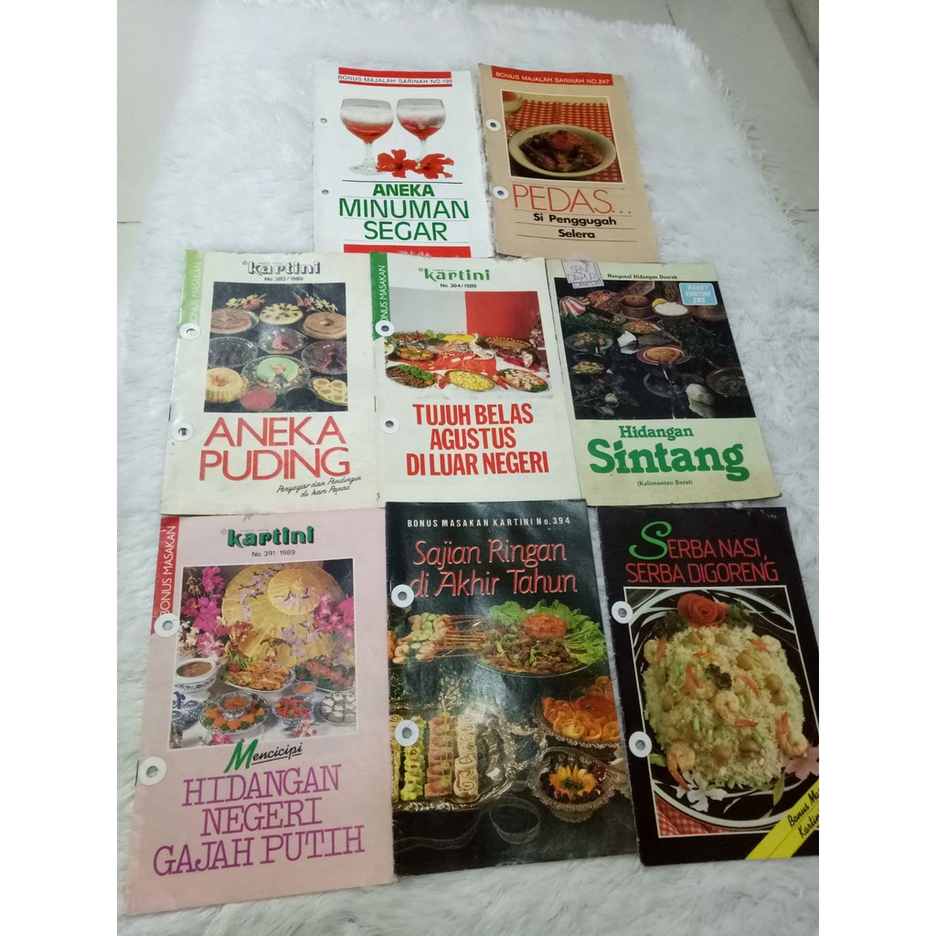 Jual Booklet resep jadul dari majalah Kartini | Shopee Indonesia