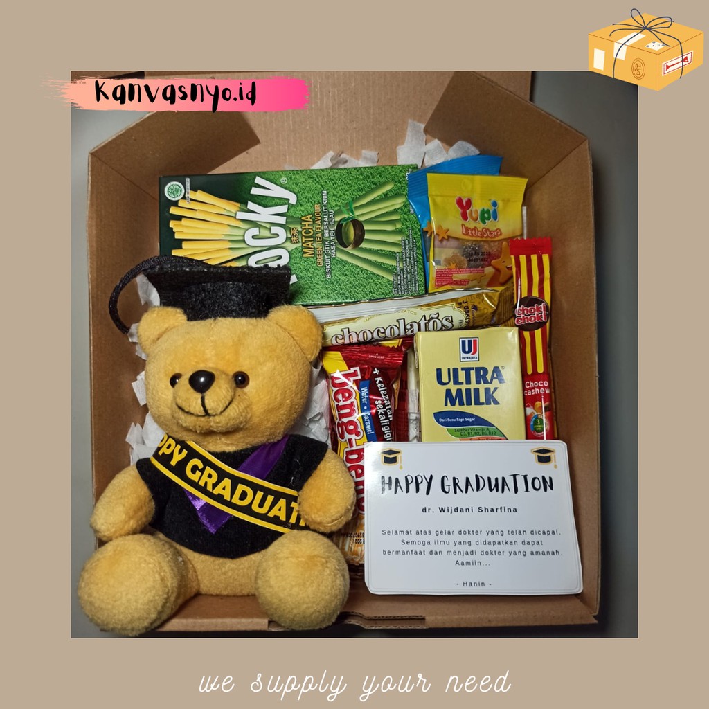 Jual Graduation Kit Special Snack Box, Kado Wisuda, Snack Kit, Hampers ...