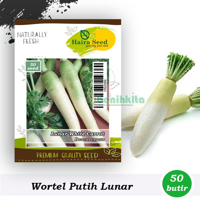Jual Benih-Bibit Wortel Putih Lunar White (Haira Seed) | Shopee Indonesia