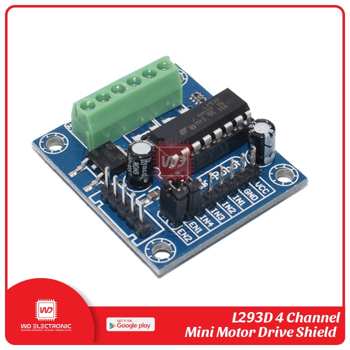 Jual L293D MINI MOTOR DRIVE SHIELD MODULE | Shopee Indonesia