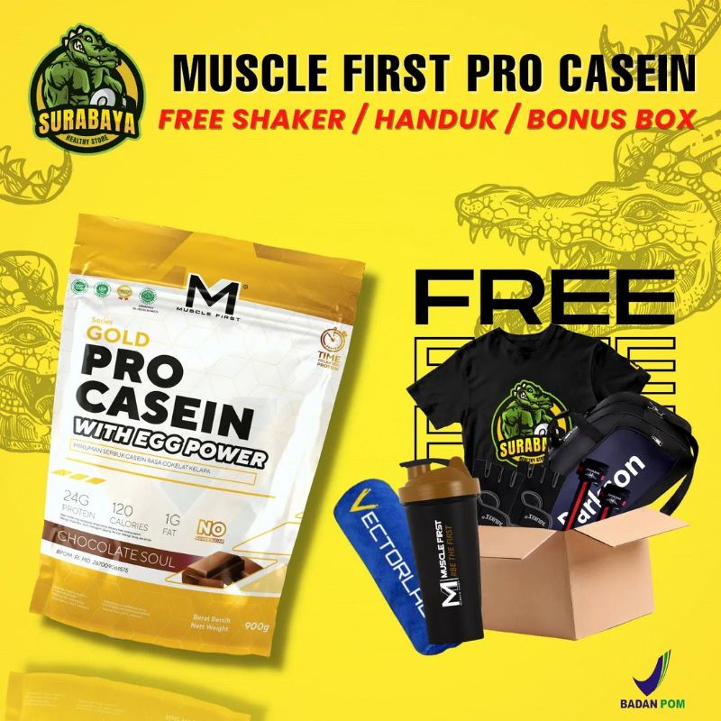 Jual Muscle First M1 Pro Casein 2 Lbs Musclefirst Whey Protein Puasa ...