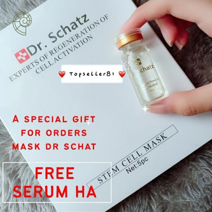 Jual Reksamwajah- Dr Schatz Stem Cell Mask 100% Original 1 Box - 5 Sachet -Or. | Shopee Indonesia