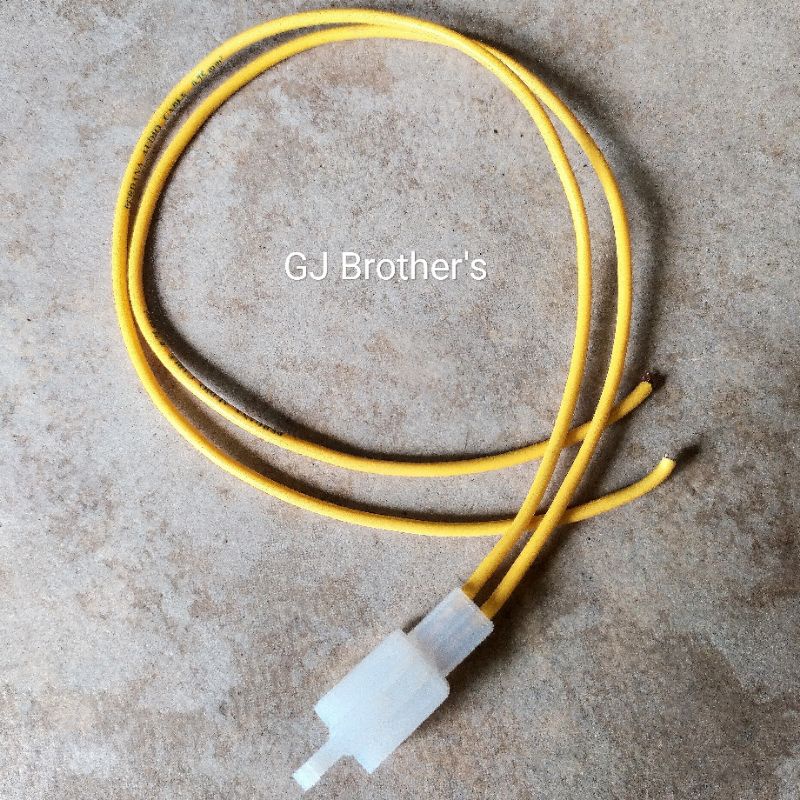 Jual Socket konektor 2 pin / soket kabel kelistrikan motor isi 2 kabel ...