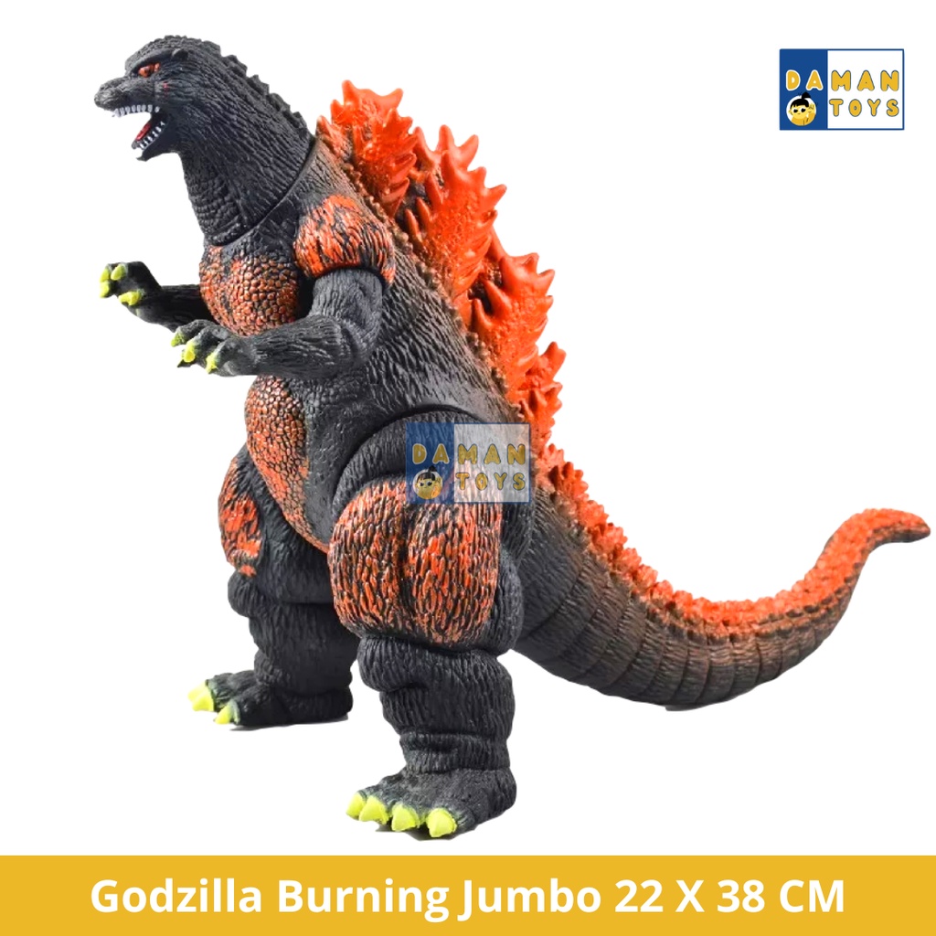 Jual Godzilla Movie Monster Series Burning Godzilla Vinyl Figure ...