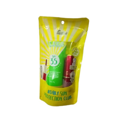 Jual FANBO SUNSCREEN GEL OILY(FREE LIPSTICK) | Shopee Indonesia