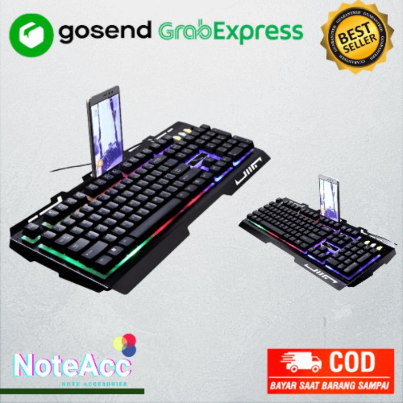 Jual Keyboar gaming / gaming keyboard LED RGB Leopard G700 Gaming ...