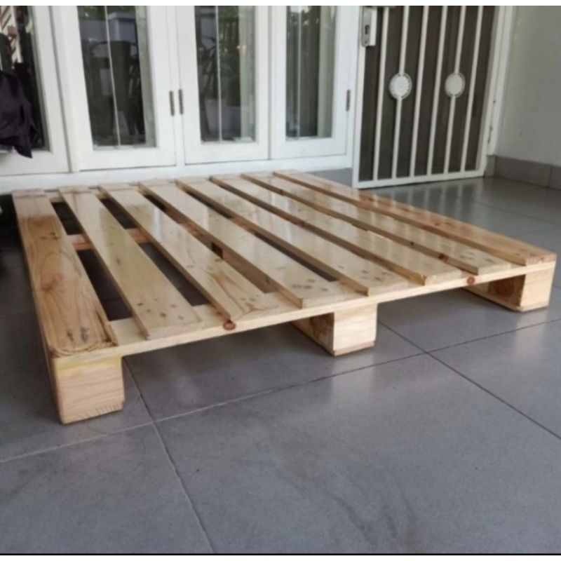 Jual Dipan palet kayu jati Belanda 100x90x12 | Shopee Indonesia