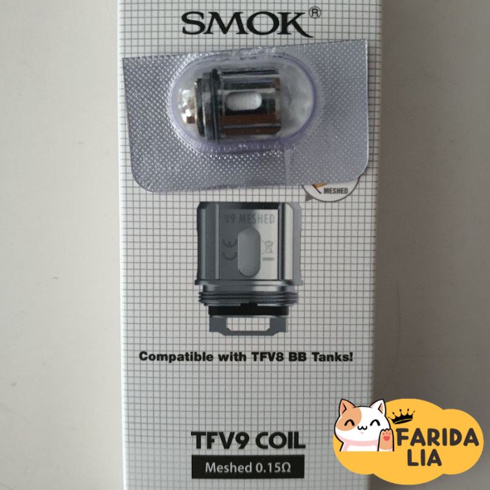Jual ORIGINAL TFV9 SM0K 1PCS V9 COIL TFV8 ( RPM160 TIPE V9 COIL RPM 160 ...
