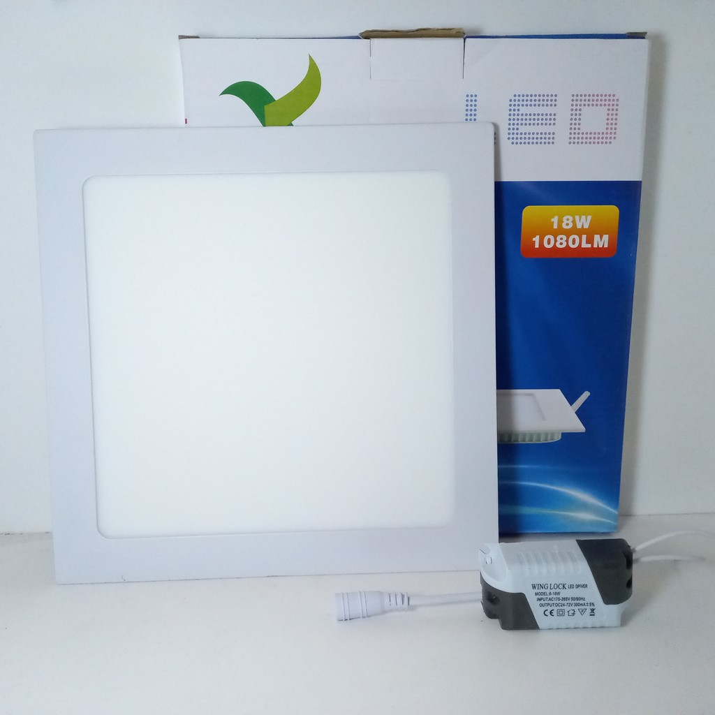 Jual LAMPU DOWNLIGHT LED 18 WATT PUTIH INBOW LAMPU PANEL LED 18w KOTAK ...