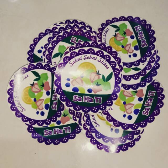 Jual Cetak Stiker Vynil/ Print Stiker Vinyl A3+ Digital Printing ...