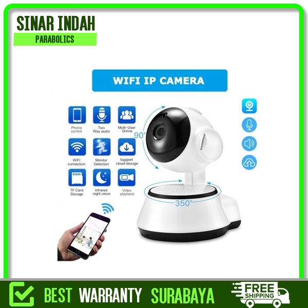 Jual SIP CCTV Global Wifi Ip Camera Ipcam Indoor Smart PTZ 720p Tanpa ...