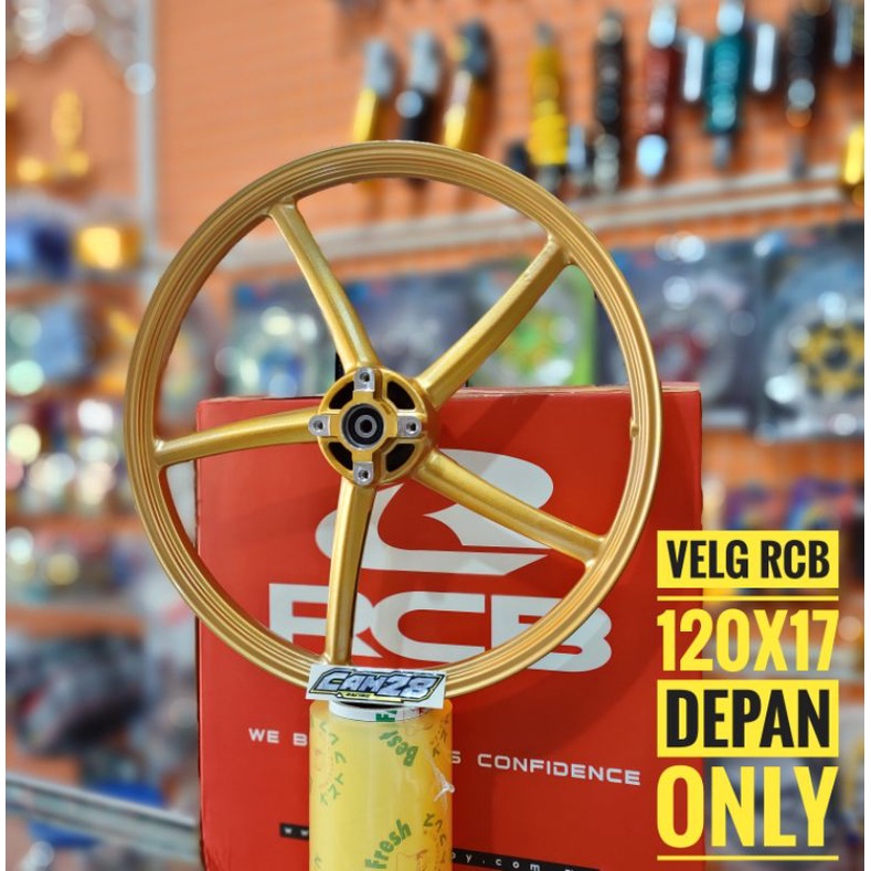 Jual VELG RCB DEPAN 120/SP522/PALANG 5/MIO/JUPI/MX/VEGA/HEREX | Shopee ...