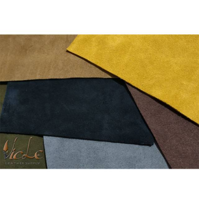 Jual leather sheet Suede/ kulit sapi lembaran | Shopee Indonesia