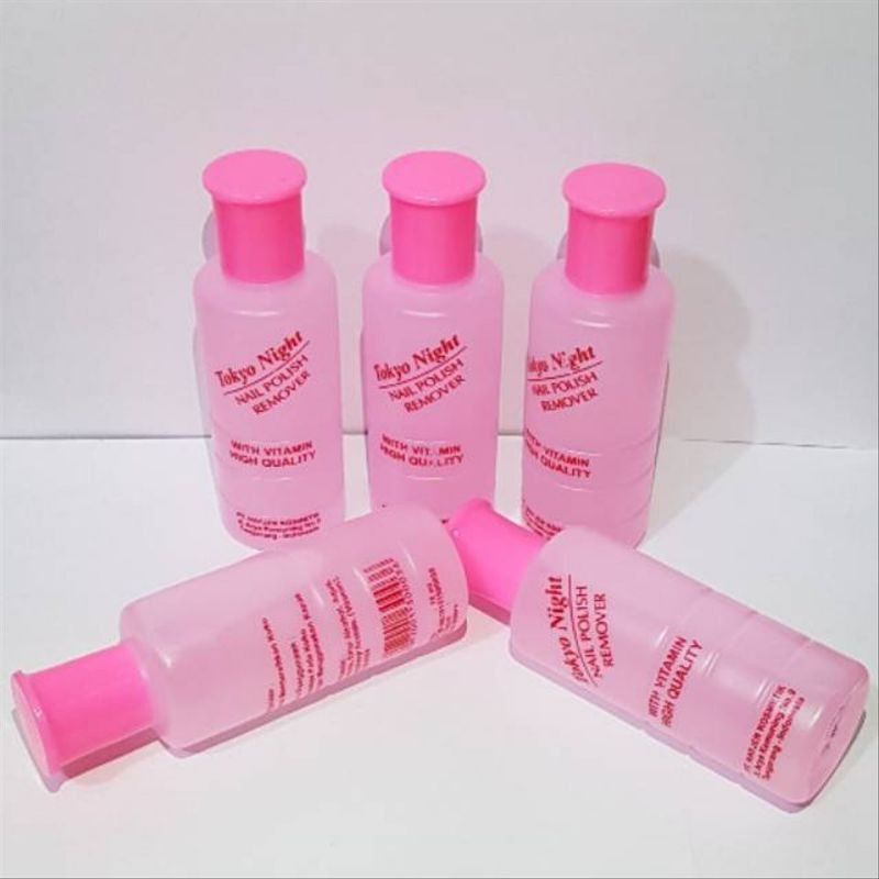 Jual ASETON nail remover Tokyo night 76ml/penghapus cat kuku | Shopee Indonesia