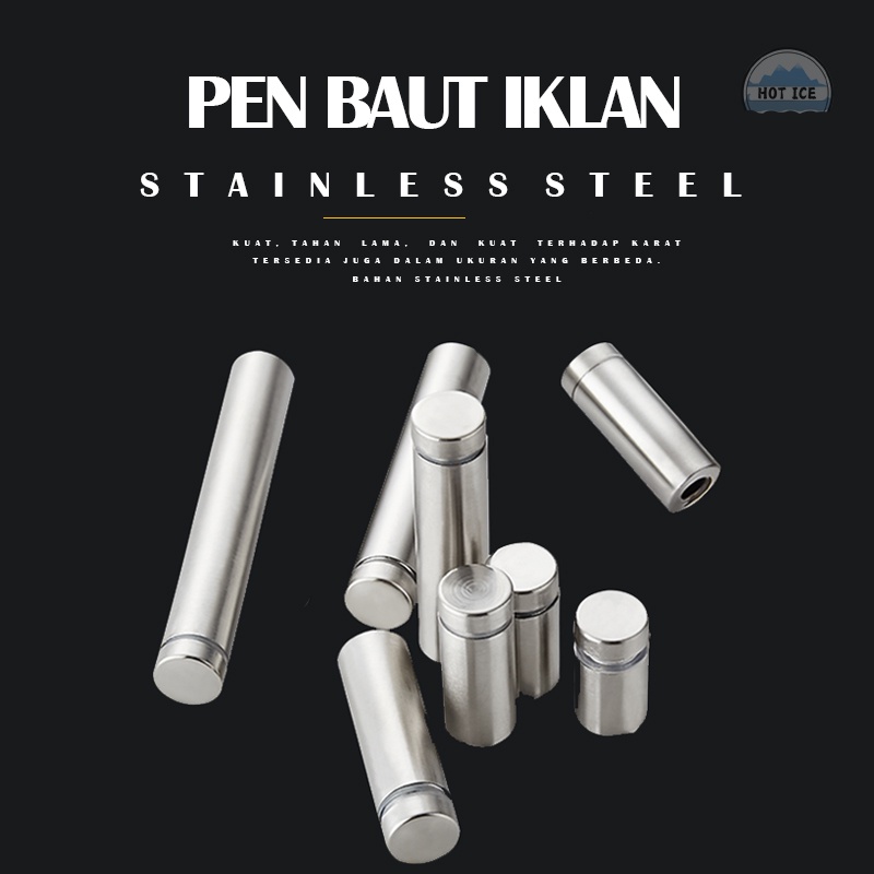 Jual PEN IKLAN Pen Baut Iklan Baut Kaca Akrilik Baut Sign Board Baut ...