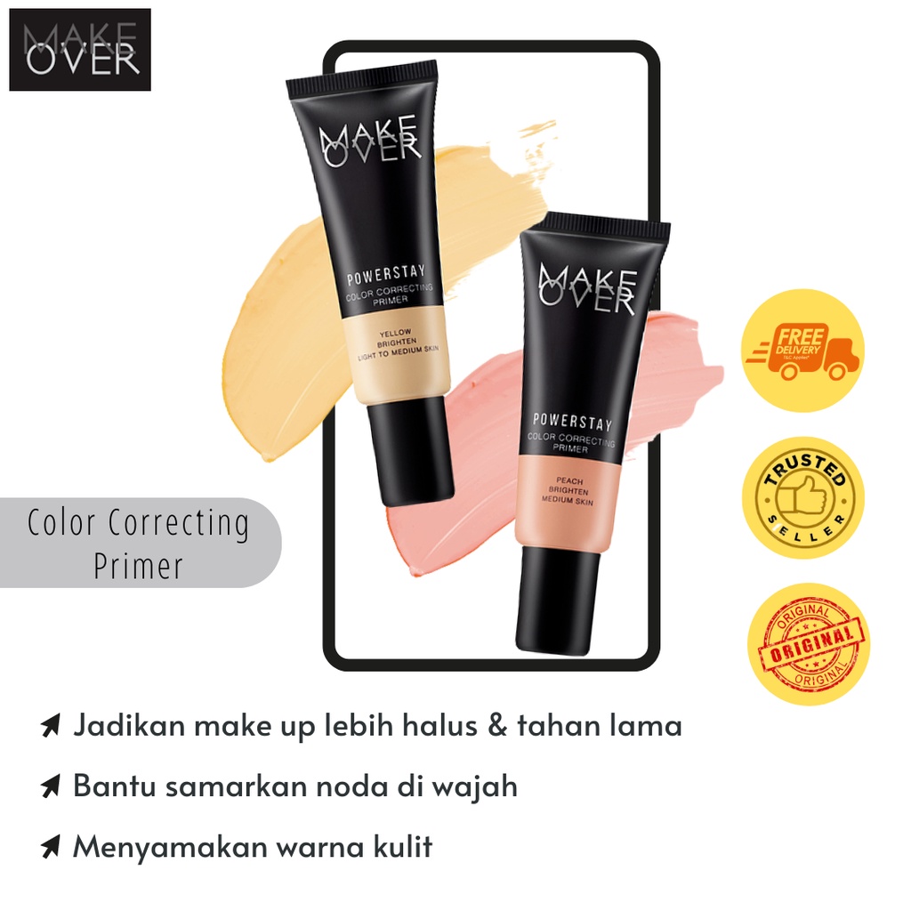 Jual MAKE OVER Powerstay Color Correcting Primer 25 ml - Primer Make up ...