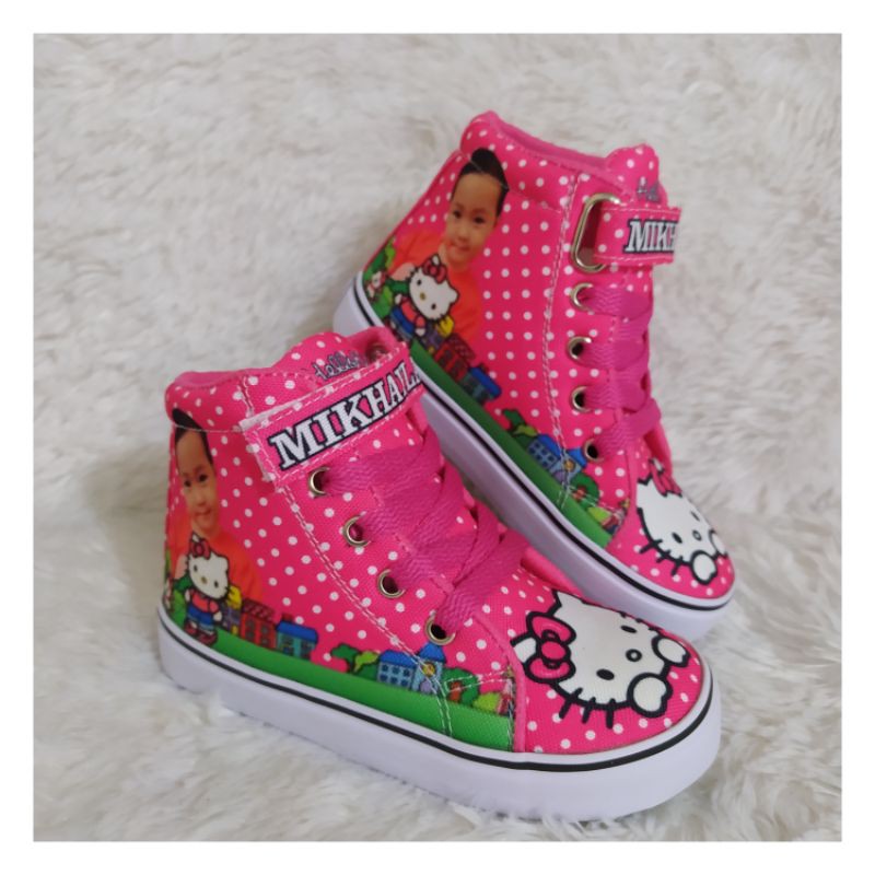 Jual Sepatu HELLO KITTY Anak Perempuan Pink - Gratis Cetak Nama dan ... Jual Sepatu HELLO KITTY Anak Perempuan Pink - Gratis Cetak Nama dan ...