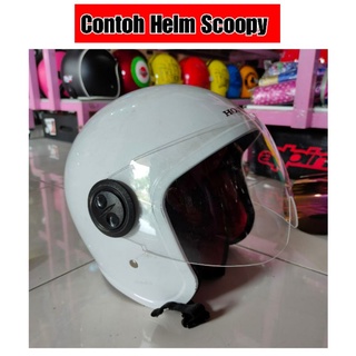 Jual Kaca Helm Scoopy Lubang Kecil Baut Ring Visor Akrilik | Shopee ...