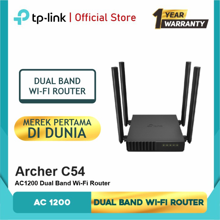 Jual Tp-link Archer C54 AC1200 Dual Band Wi-Fi Router | Shopee Indonesia