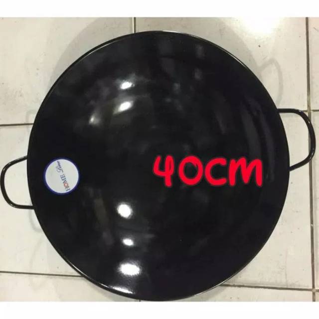Jual WAJAN HITAM UKURAN 40 CM GOJEK | Shopee Indonesia