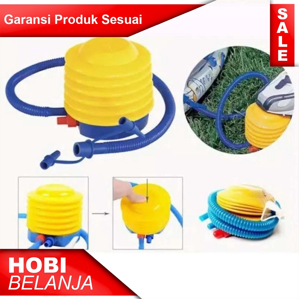 Jual Pompa Injak Manual / Pompa Balon Angin / Pompa Pelampung Bola ...