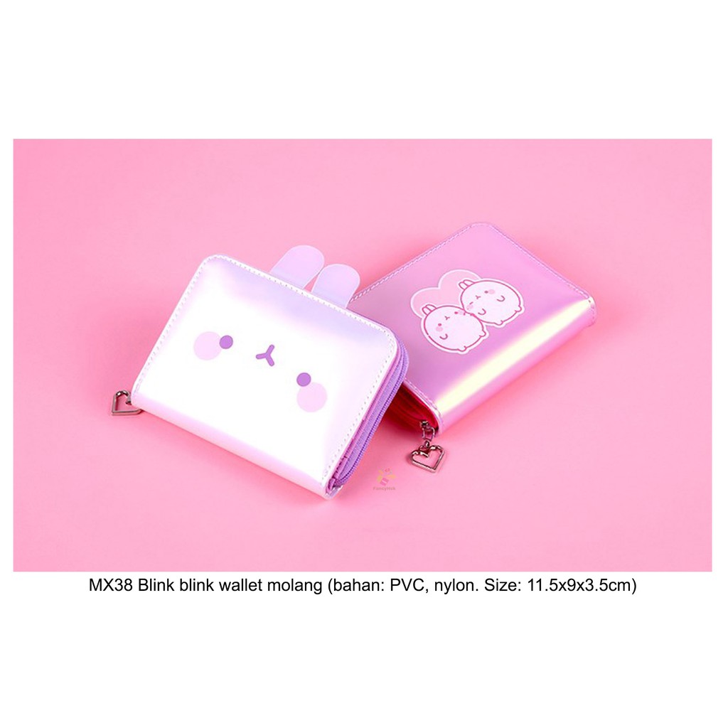 Jual ORI KOREA BLINK BLINK WALLET MOLANG - MX38 | Shopee Indonesia