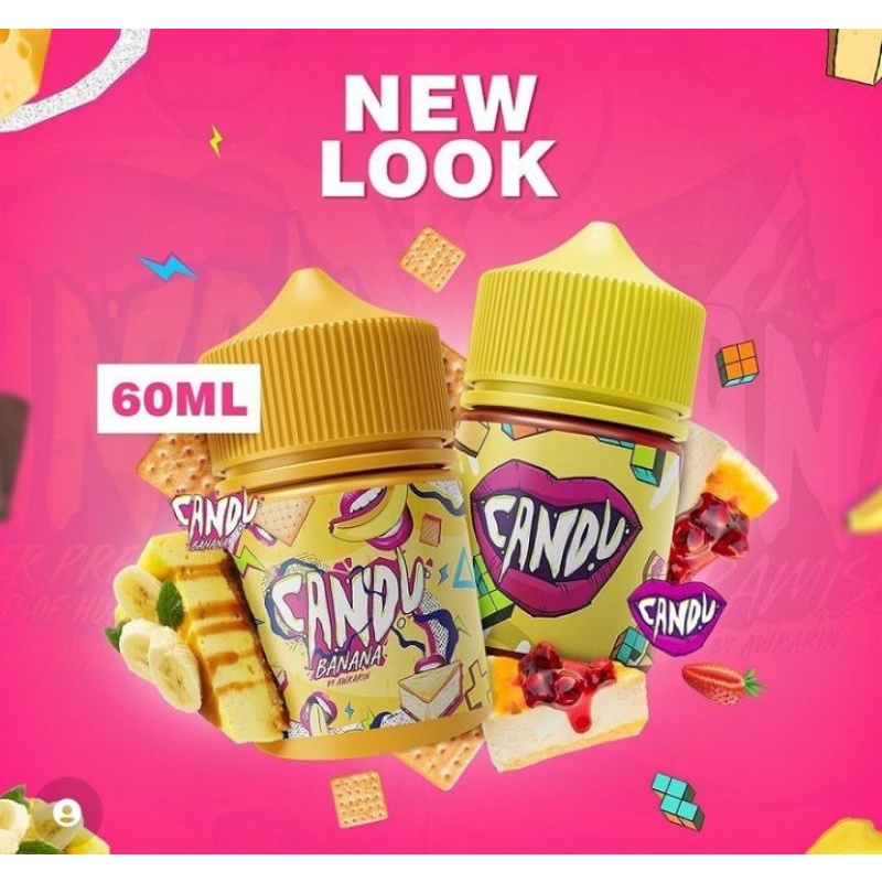 Jual Liquid Candu V2 by awkarin - Candu banana cheesecake cream ...