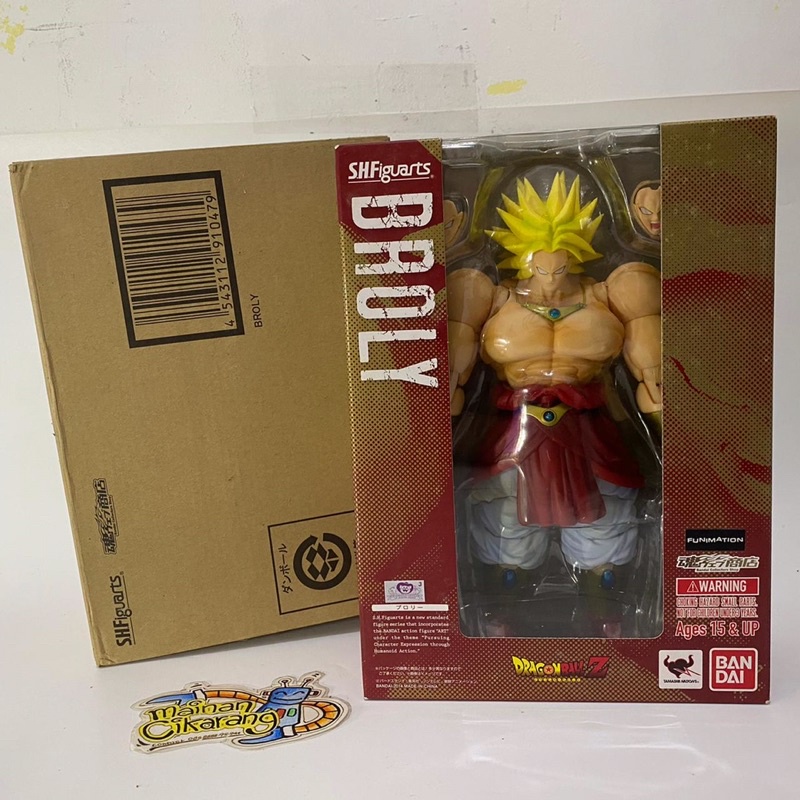 Jual SHF Dragon Ball Super Saiyan Broly First Release Edition MIB ...