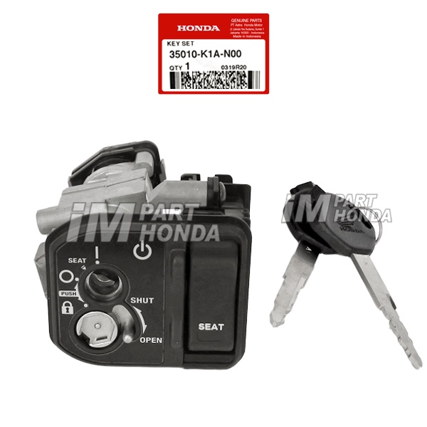 Jual 35010-K1A-N00 Keyset Kunci Kontak Beat LED Deluxe K1A K1AL Scoopy eSP K2F Fashion & Sporty ...