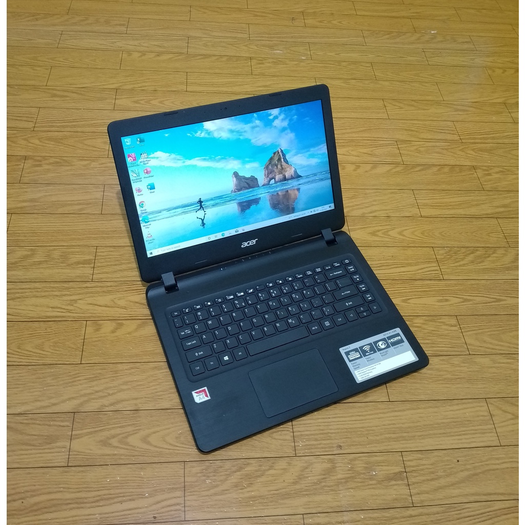 Jual Laptop acer aspire 3 A314 41 AMD A4 RAM 4GB SSD M2 128GB HDD 500GB ...
