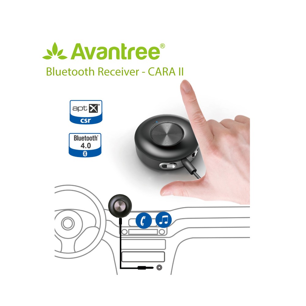 Jual Avantree Cara II - Bluetooth Receiver - black | Shopee Indonesia