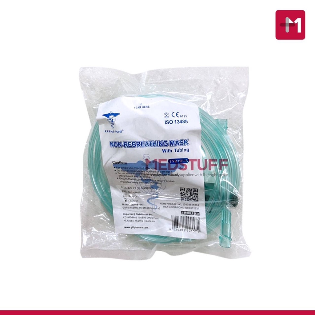 Jual Non Rebreathing Mask Cosmomed Oksigen Masker NRM Oxygen Mask NR ...