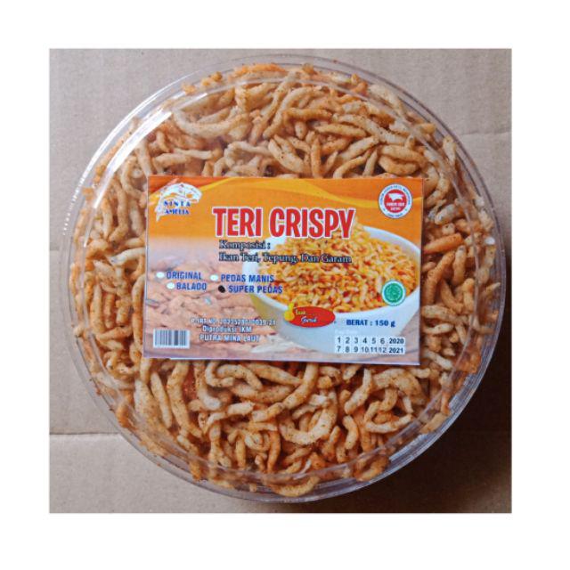 Jual Teri Crispy Kualitas Super 150g Toples - Teri Krispi SINTAMEL Teri ...