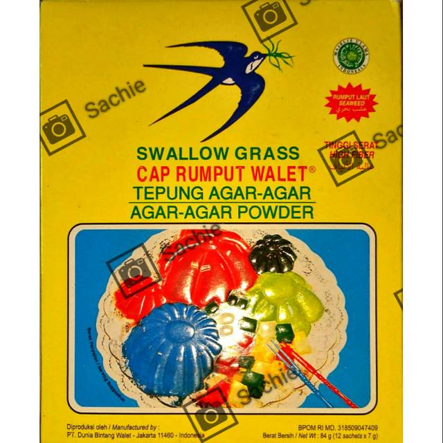 Jual Agar Agar Swallow Grass Walet Tepung Putih | Shopee Indonesia