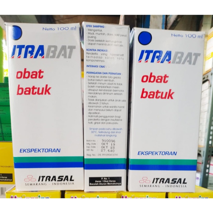 Jual Itrabat / Obat Batuk / Batuk Pilek / Obat Flu / Berdahak / Alergi ...