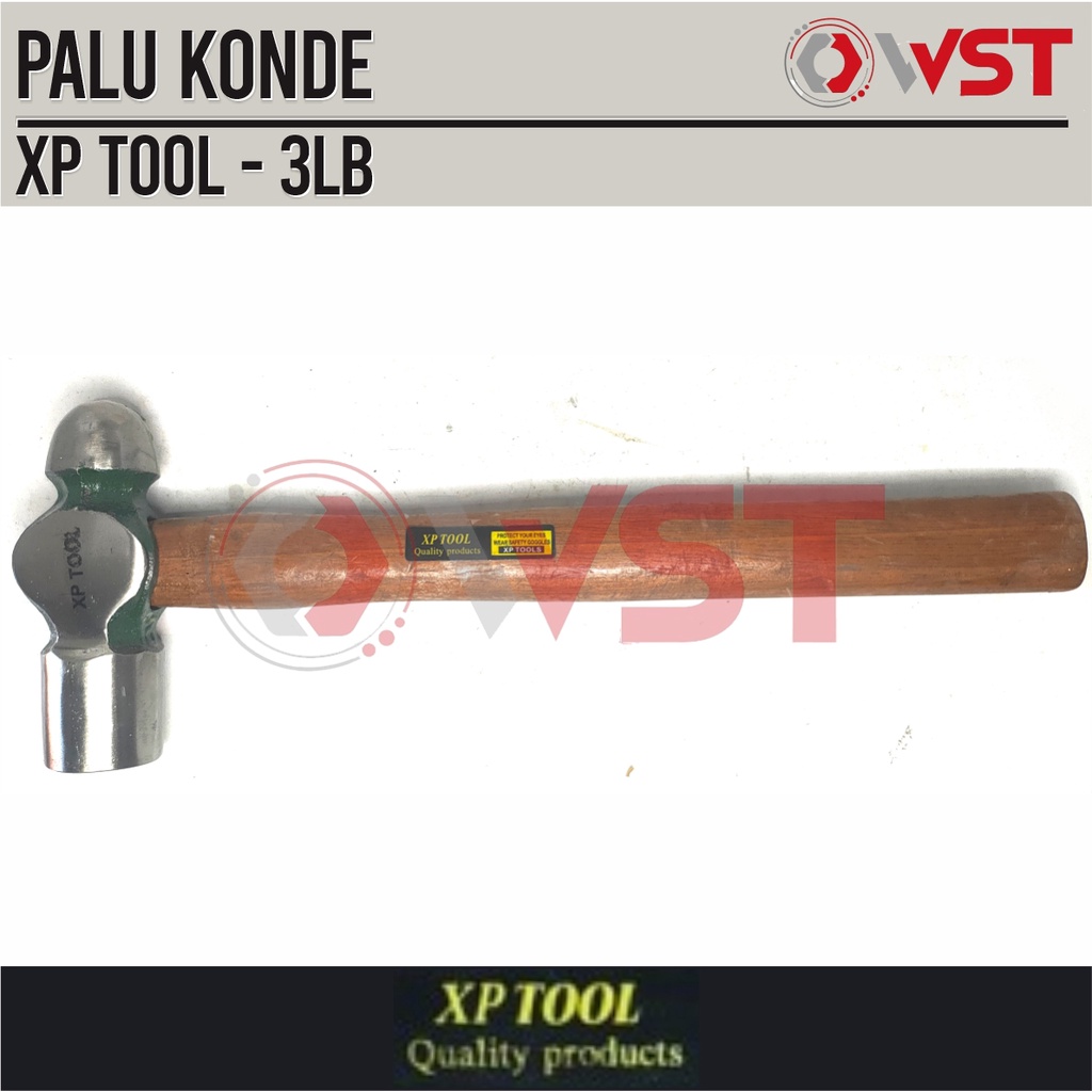 Jual XP TOOL Palu Konde Gagang Kayu Heavy Duty 3LB / 48OZ | Shopee ...