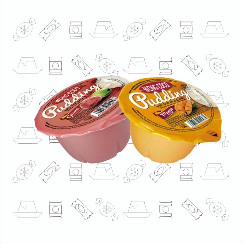 Jual Wong Coco Pudding Rasa Buah Jambu Mangga 120 Gram | Shopee Indonesia