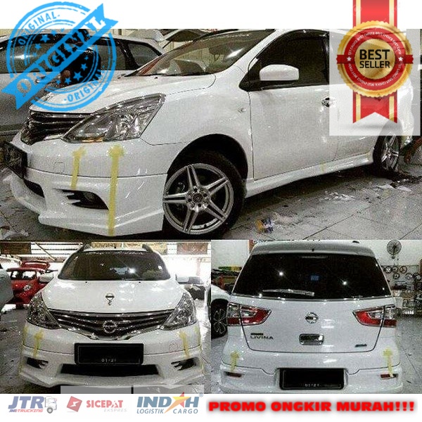 Jual BODYKIT ALL NEW GRAND LIVINA IMPUL BODY KIT KUAT-RINGAN-LENTUR body kit | Shopee Indonesia