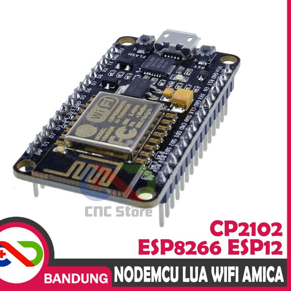 Jual Harga Bersahabat.. NODEMCU AMICA LUA WIFI V3 4MB 32MBITS FLASH ...