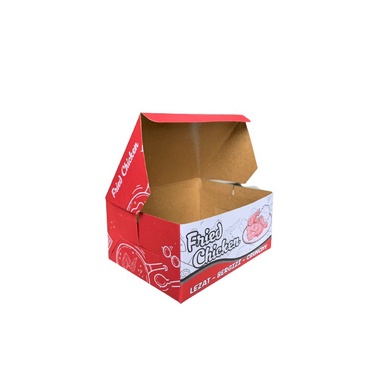 Jual Box Fried Chicken, Box Ayam Geprek Kraft Dan Duplex FoodGrade ...