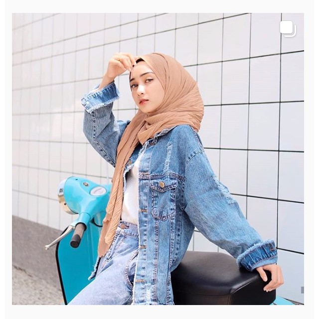 Jual OVERSIZE JAKET KODE 8186 / JACKET JEANS CEWEK OVERSIZE. | Shopee ...