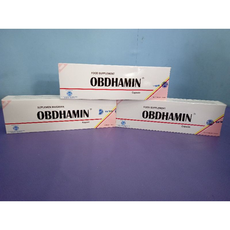 Jual Obdhamin vitamin dan mineral ibu hamil/ strip | Shopee Indonesia