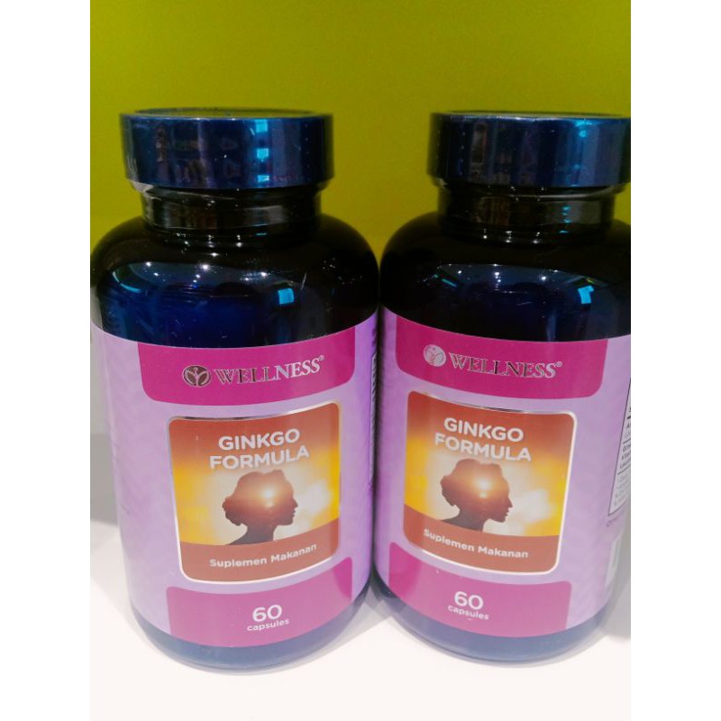 Jual WELLNESS GINKGO FORMULA 60 KAPSUL | Shopee Indonesia